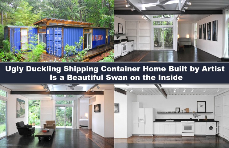 Amazing Solar Powered Shipping Container Home