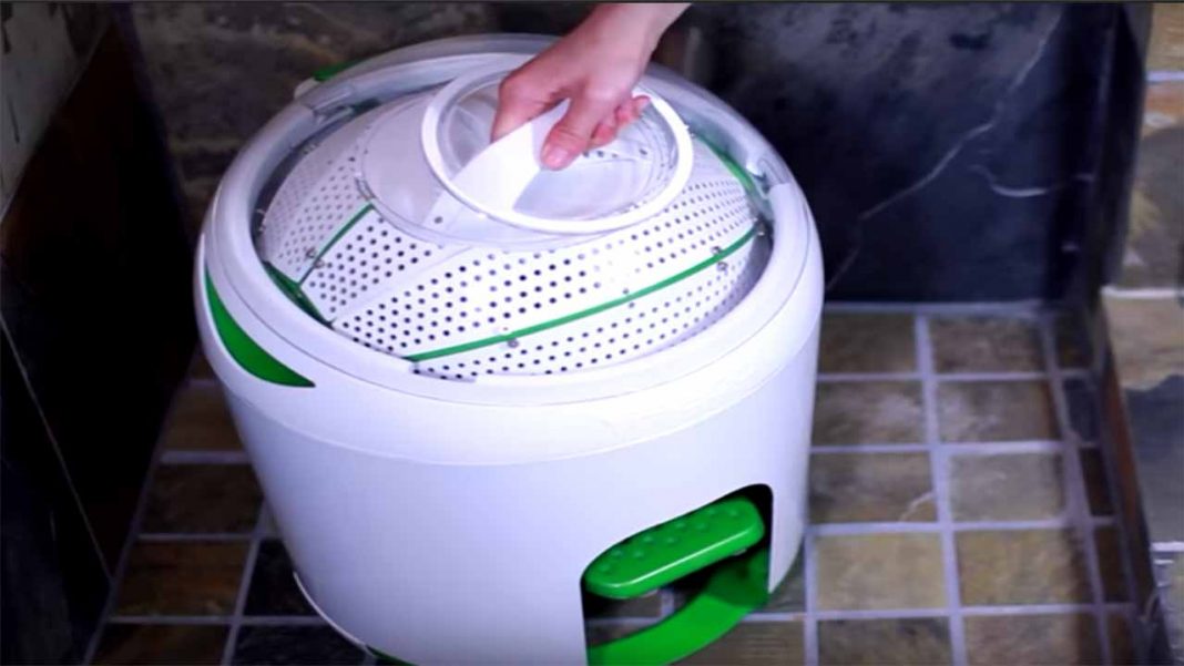 Off Grid Foot Powered Washing Machine