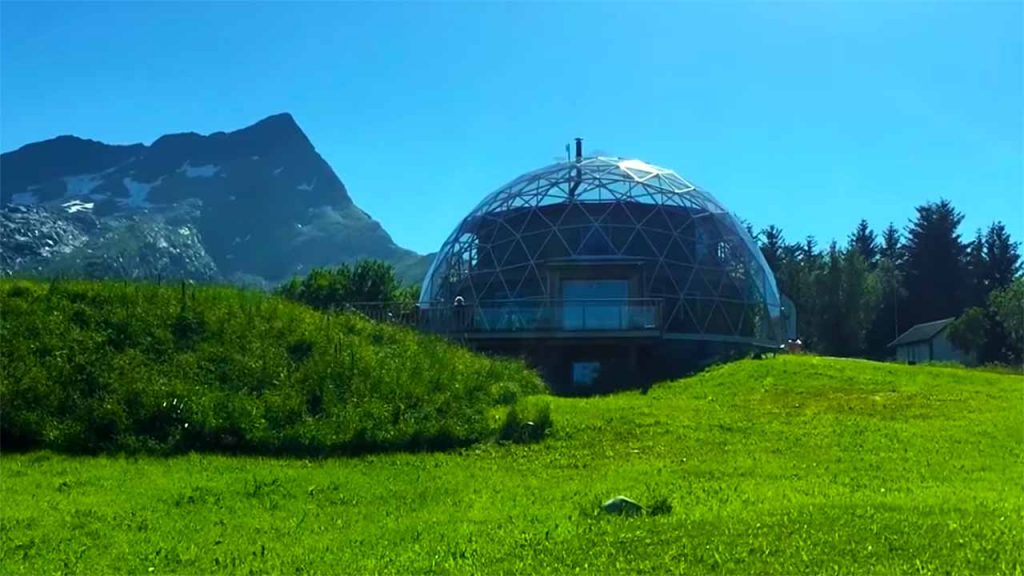 Glass Dome Eco House In The Arctic Circle