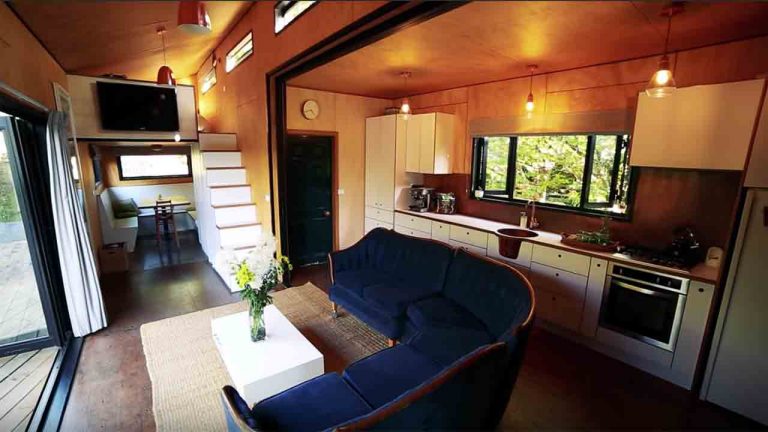 Amazing Solar Powered Shipping Container Home