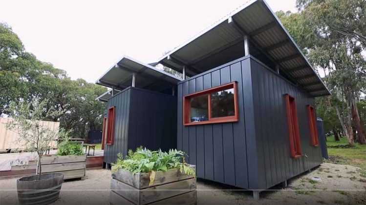 Awesome Solar Powered TRIPLE 20' Shipping Container Home is Timeless Design