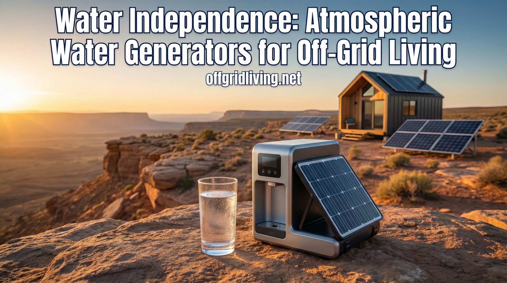 Water Independence: Atmospheric Water Generators for Off-Grid Living
